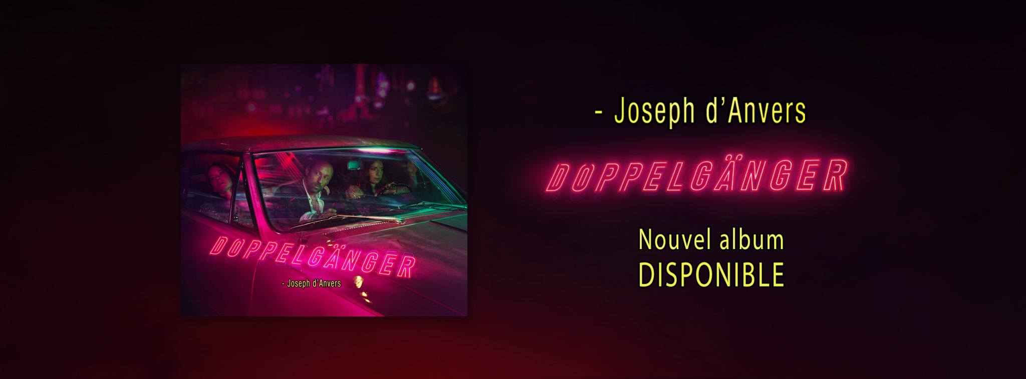 Joseph D'Anvers « Doppelgänger » - Disquaires Indépendants